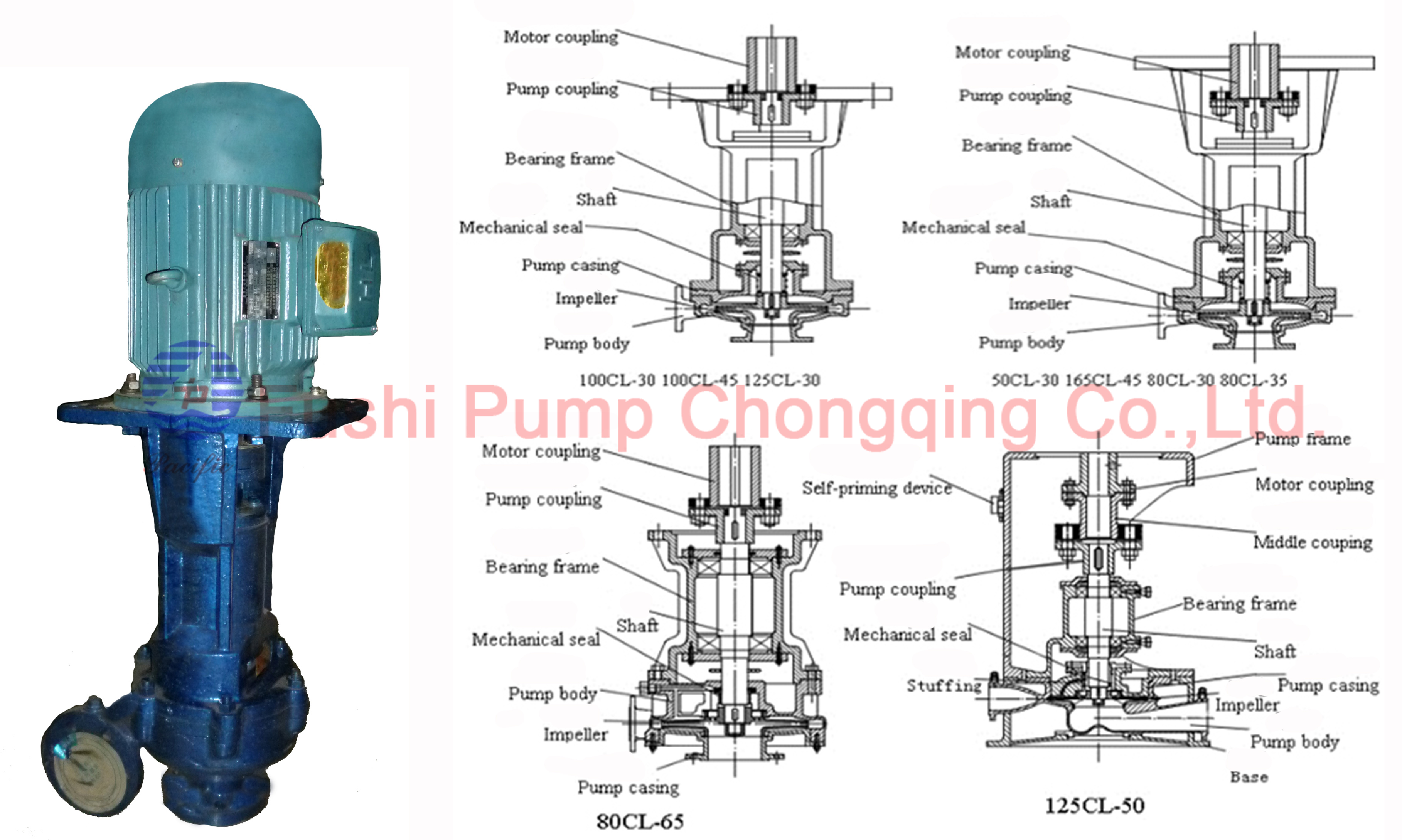 CL Marine Vertical Fire Pump_Fushi Pump Chongqing Co.,Ltd.
